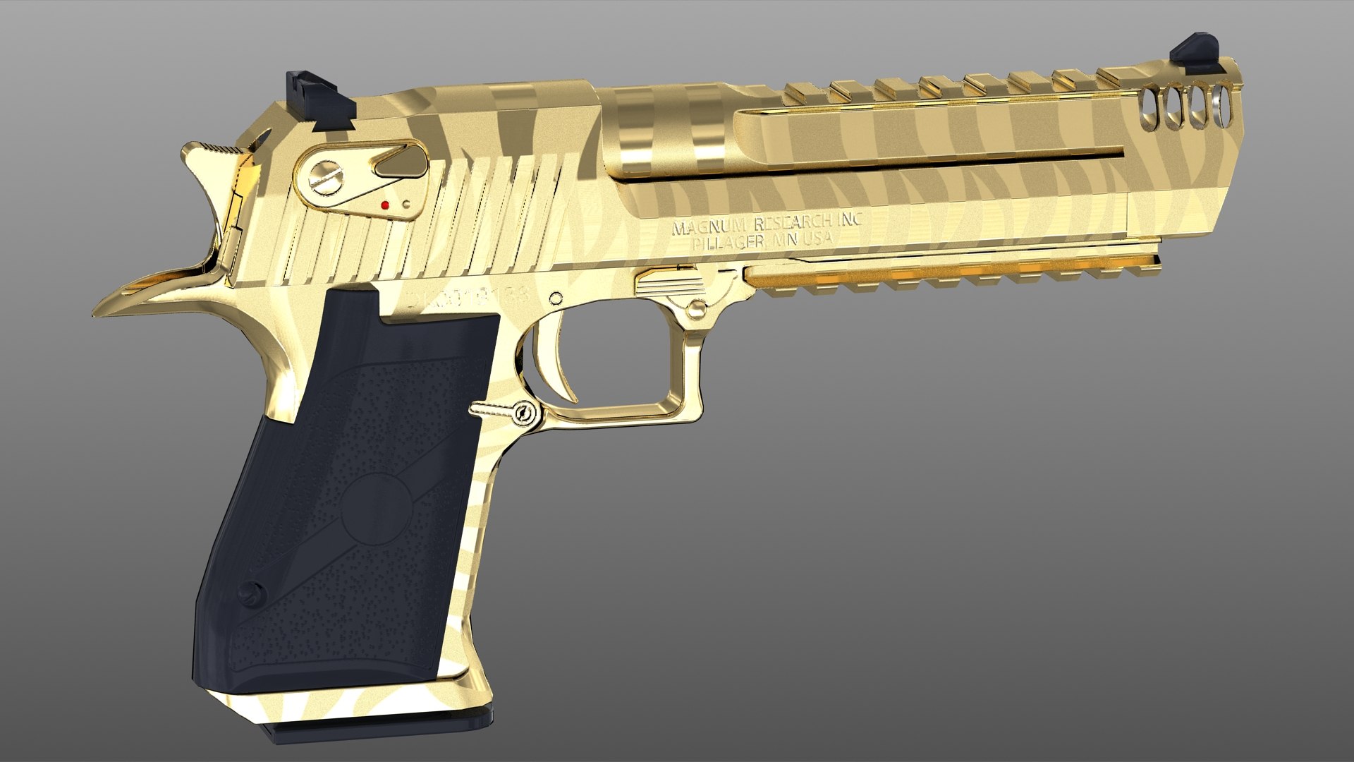 Gold Tiger Desert Eagle