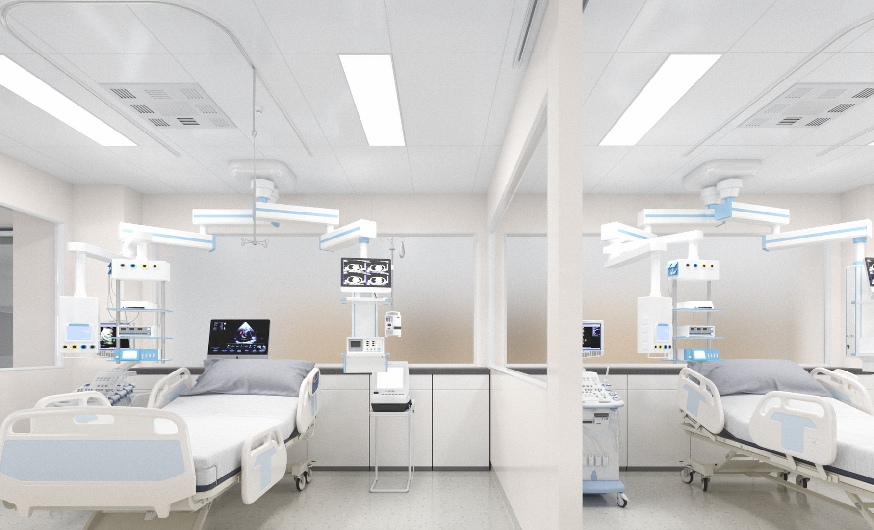 3D 3D MODEL ICU Model - TurboSquid 2411713