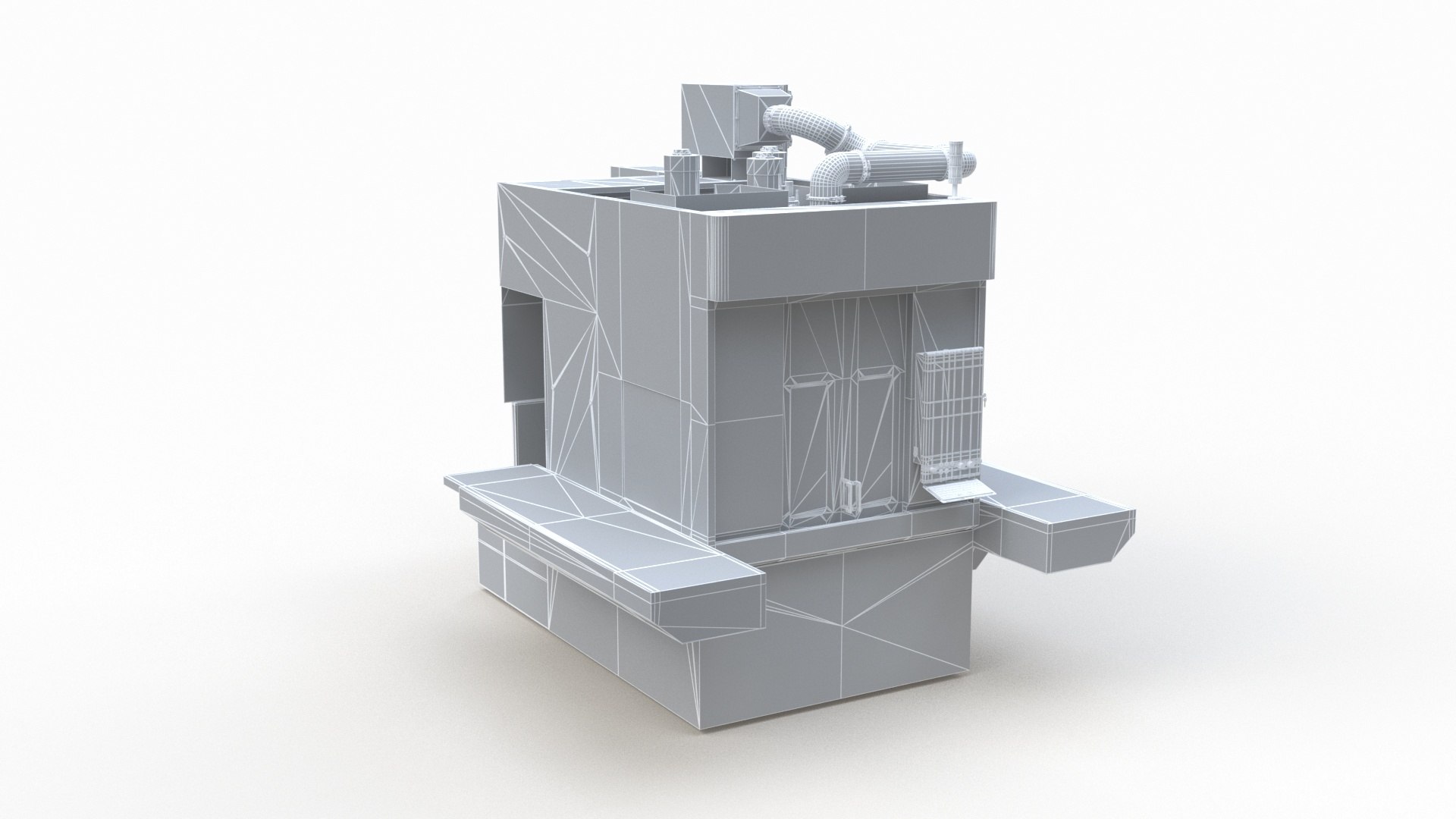 CNC Machine 8 3D Model - TurboSquid 2389587