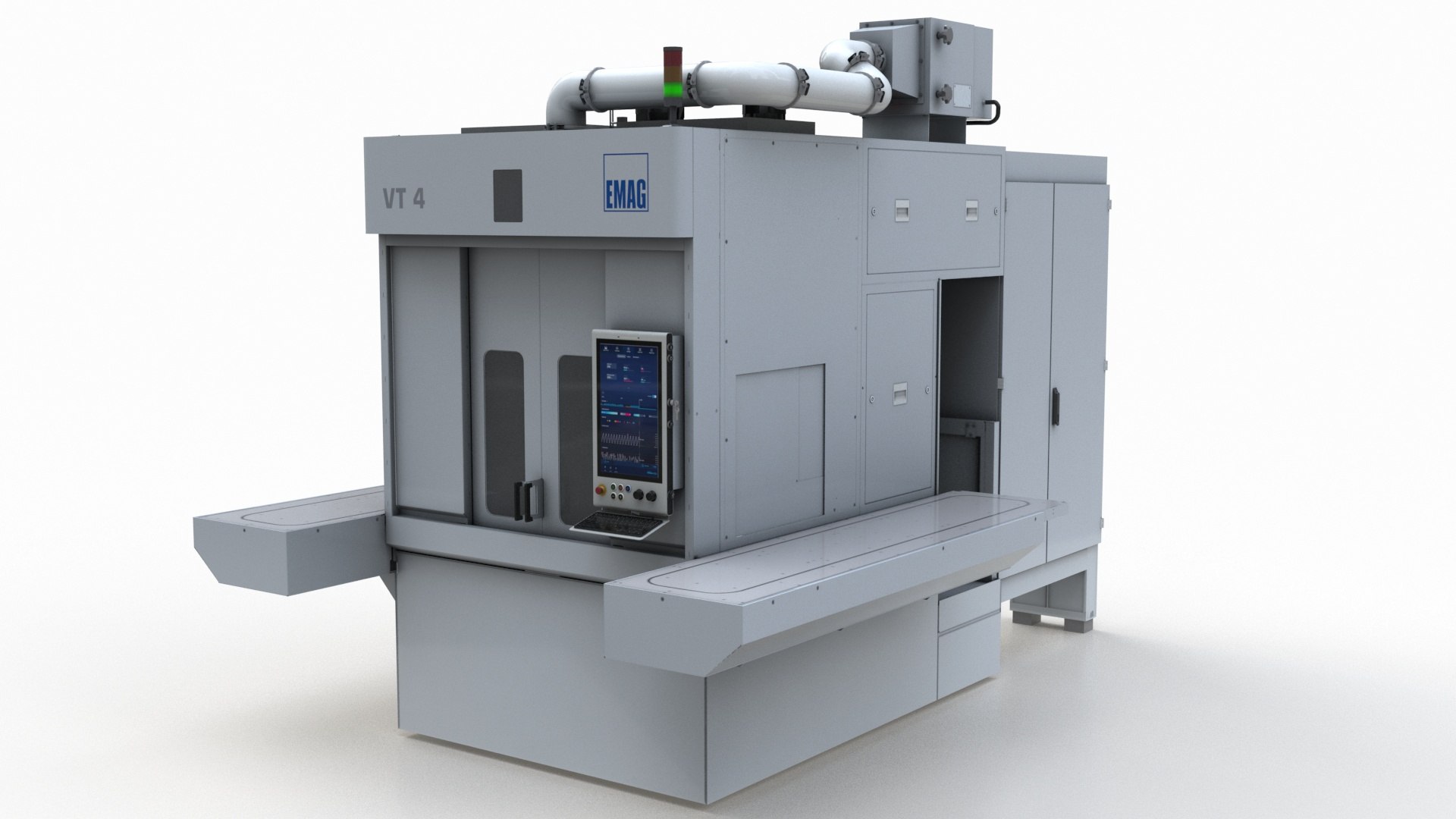 CNC Machine 8 3D Model - TurboSquid 2389587