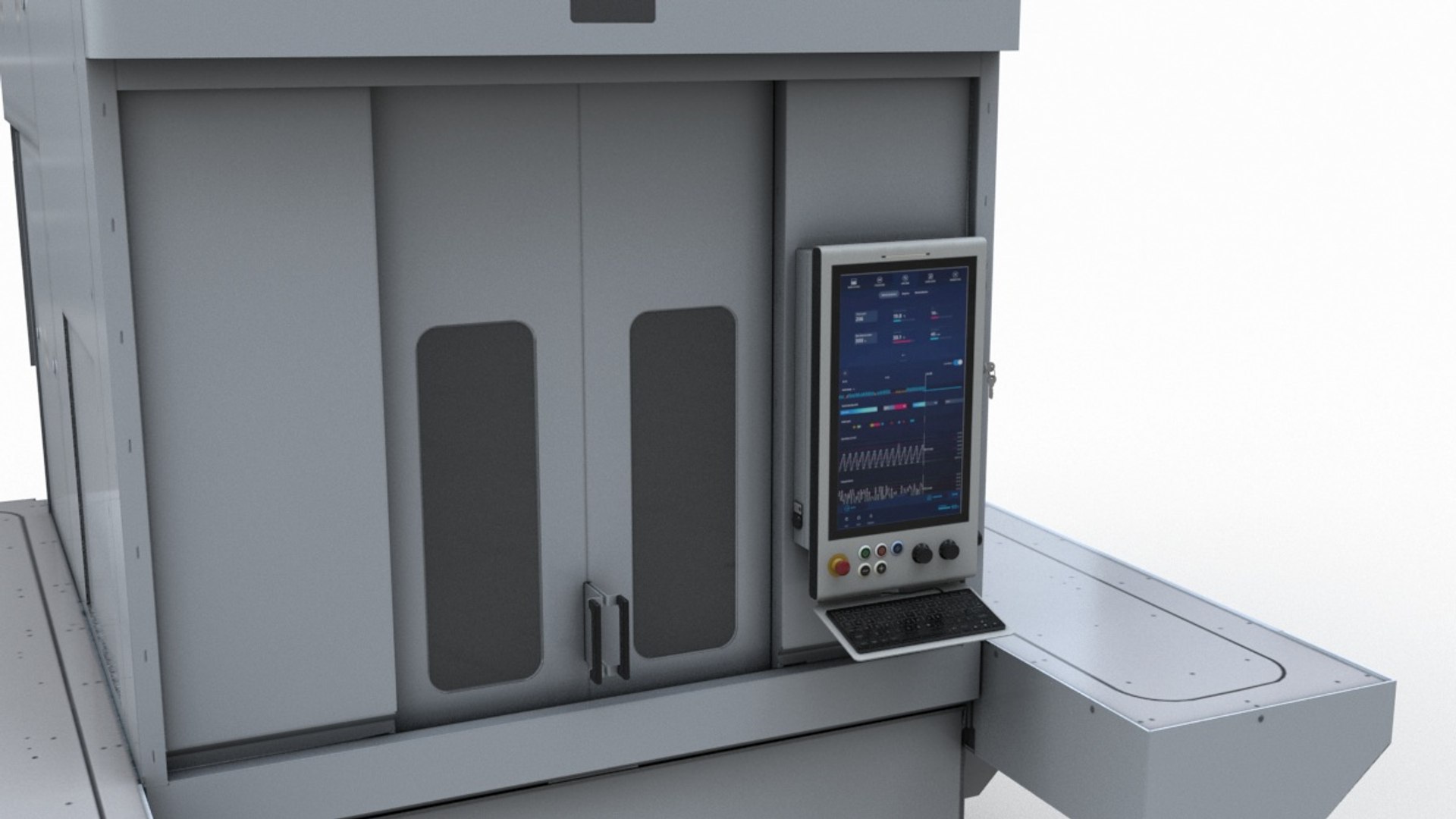 CNC Machine 8 3D Model - TurboSquid 2389587