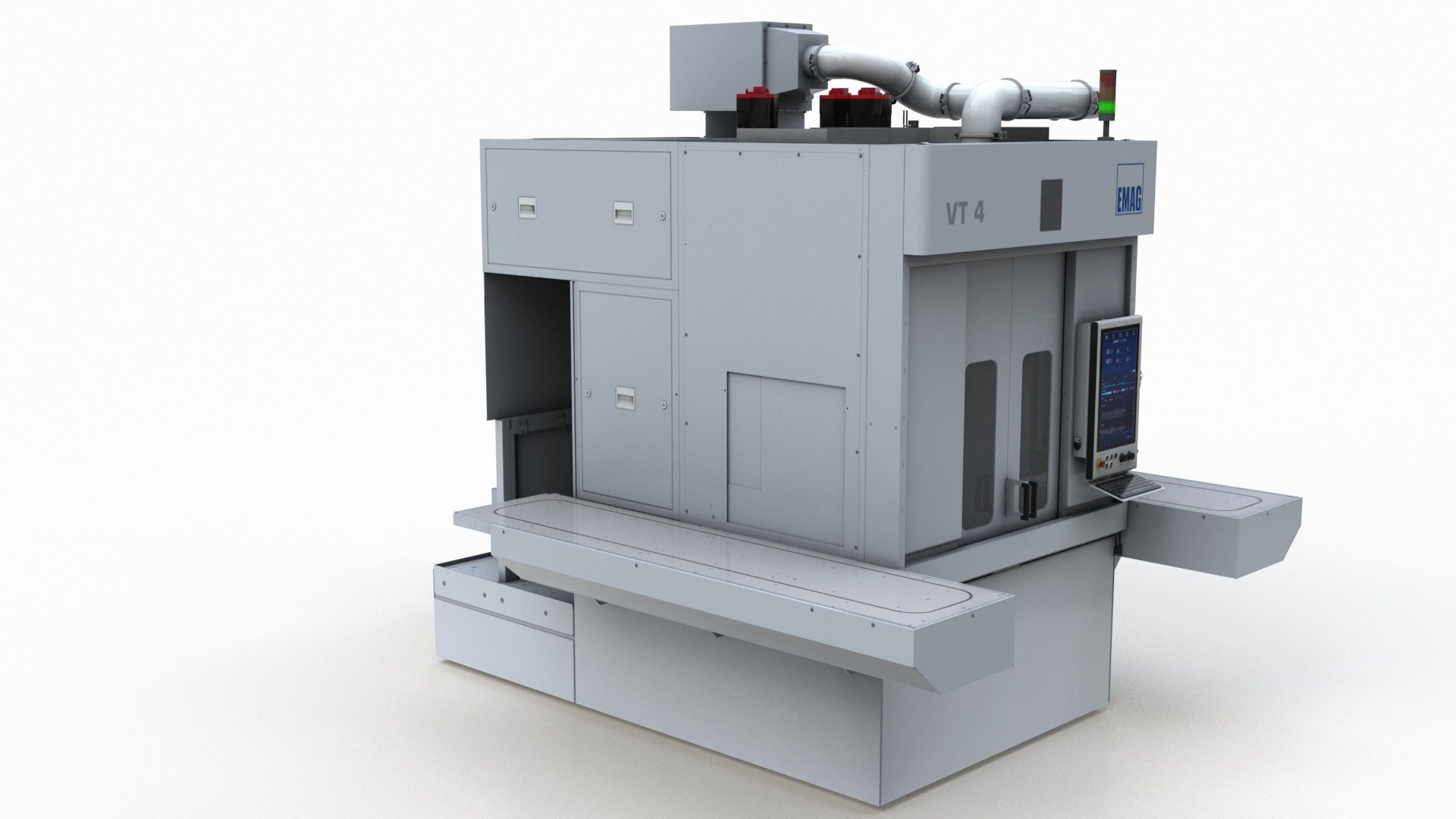 CNC Machine 8 3D Model - TurboSquid 2389587