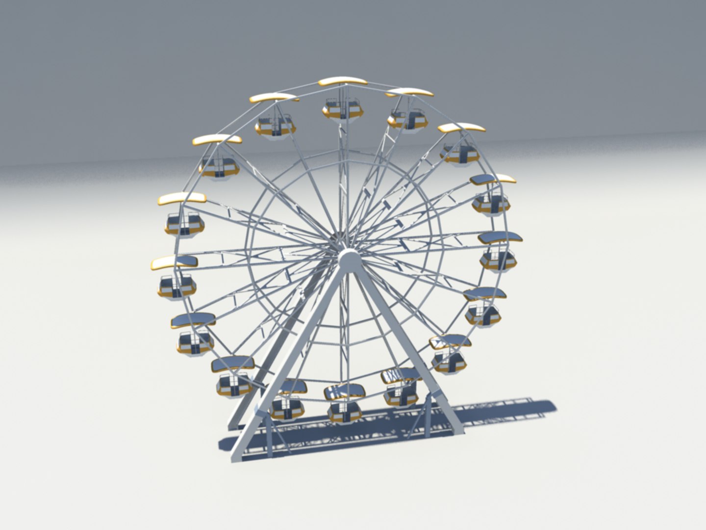 Ferris Wheel 3d Model