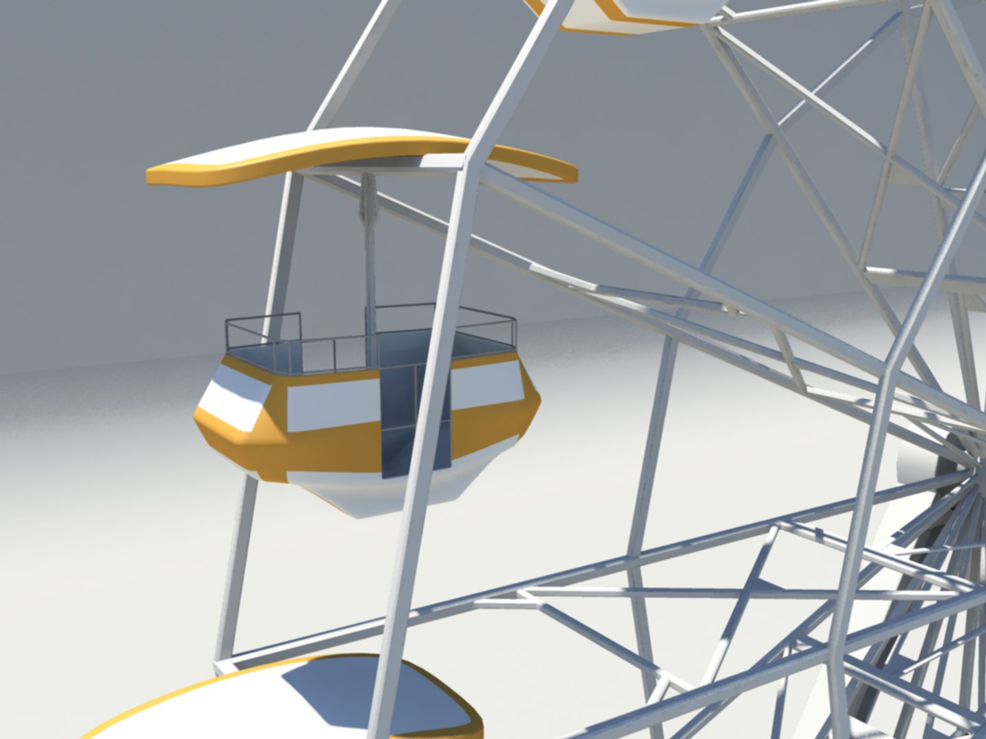 Ferris Wheel 3d Model