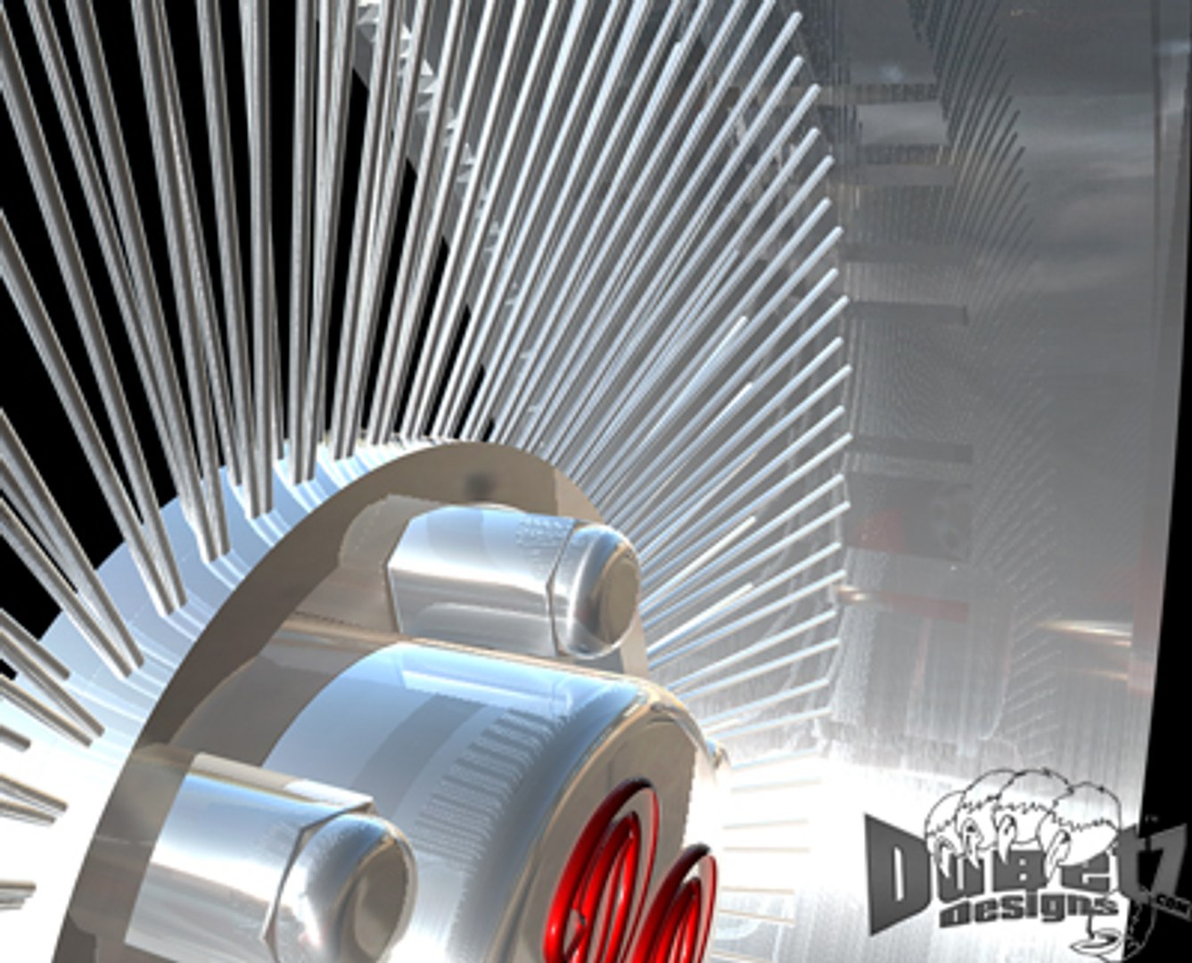 3d wheels spokes rims dd model