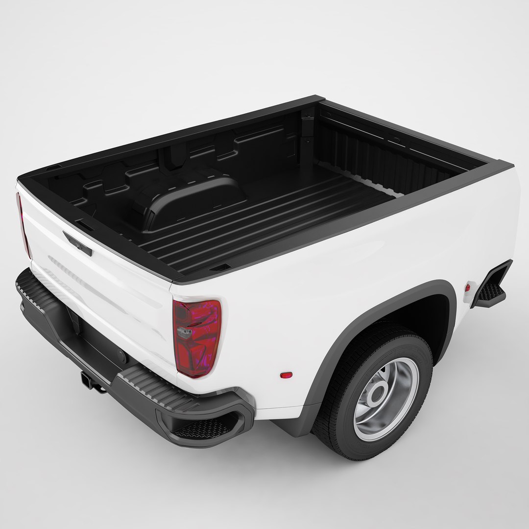 Pickup Truck Generic Back Trunk 02 Model - TurboSquid 1836273