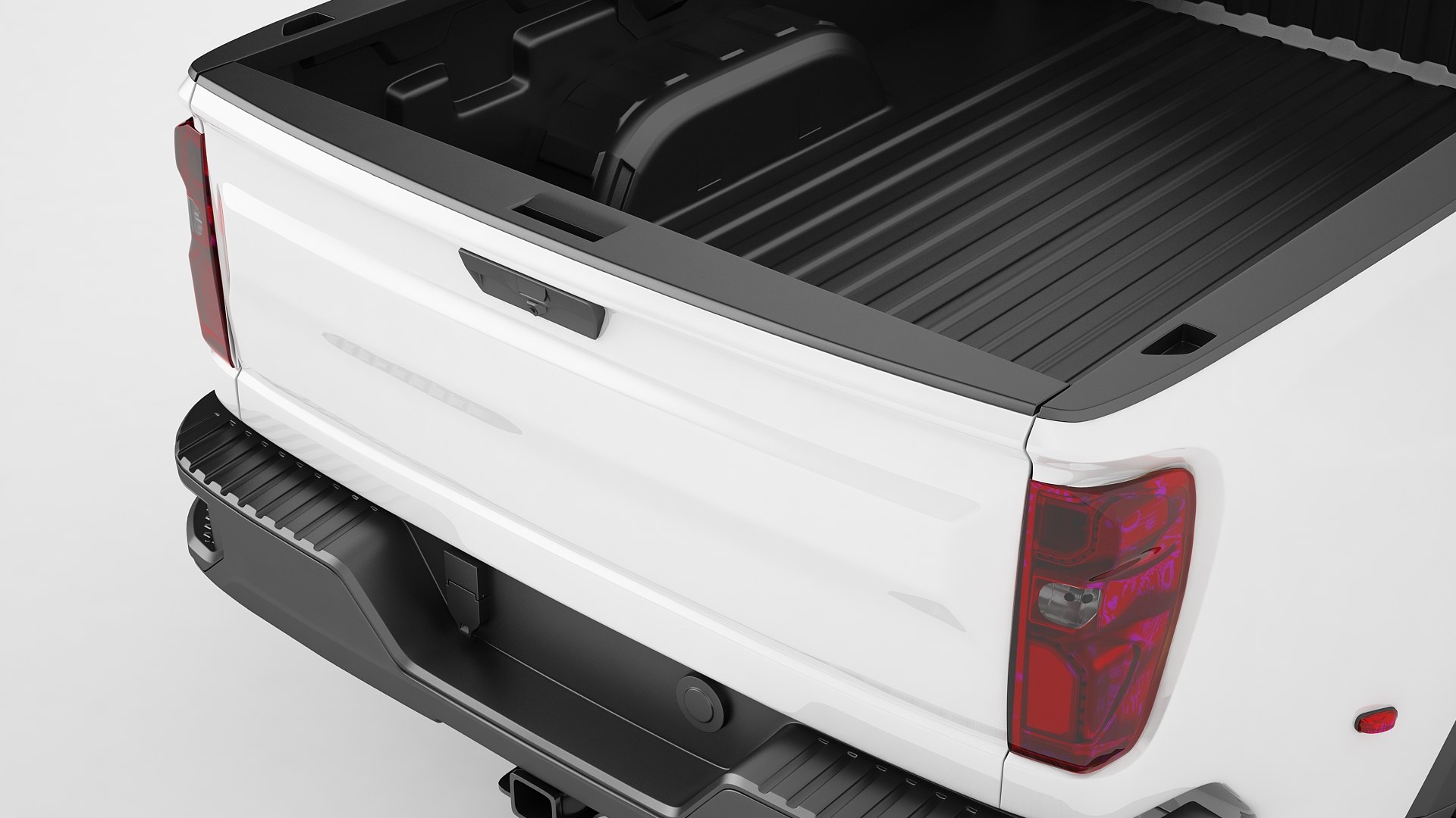 Pickup Truck Generic Back Trunk 02 Model - TurboSquid 1836273