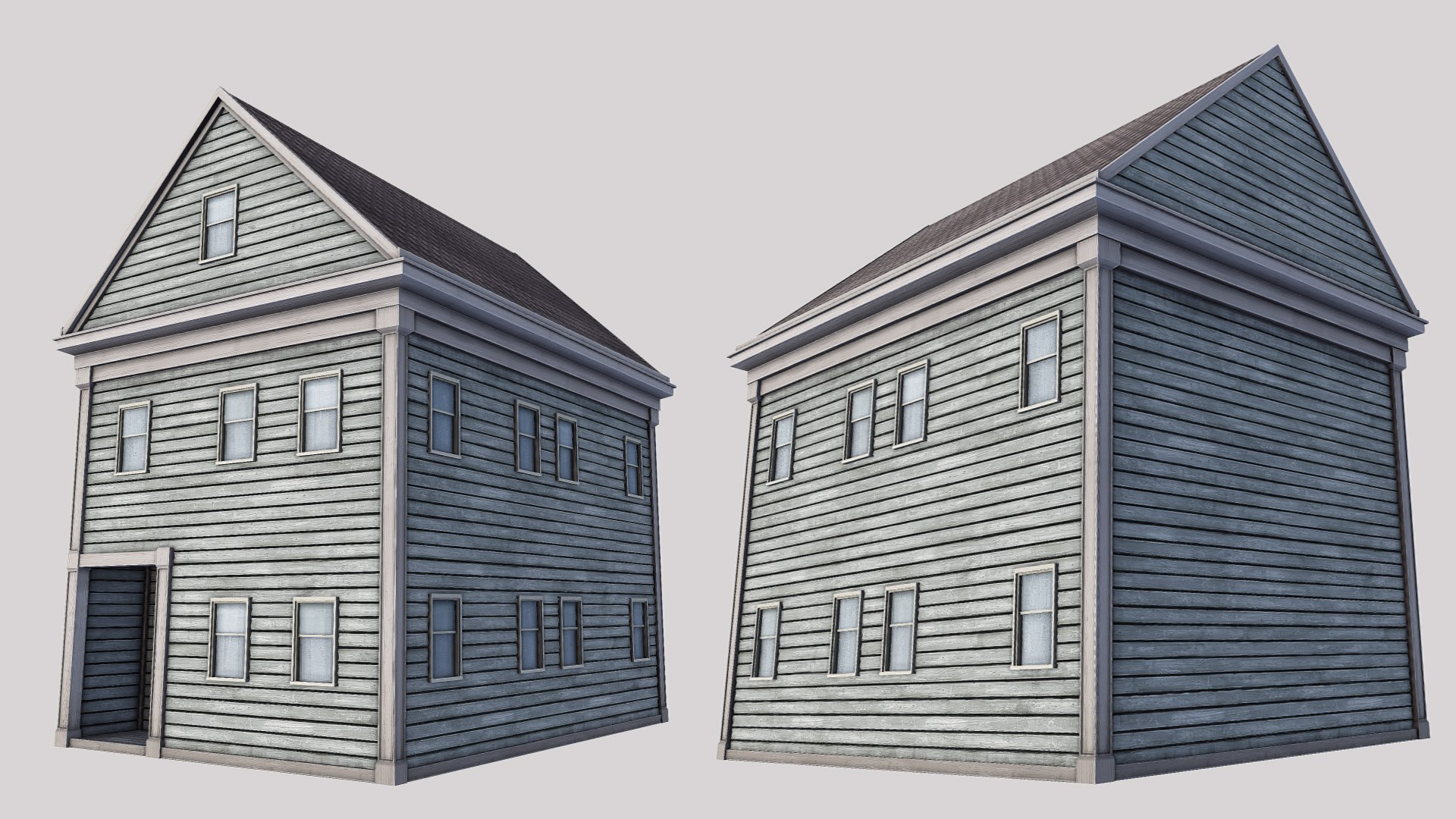 Boston Buildings Pack 01 3d Model