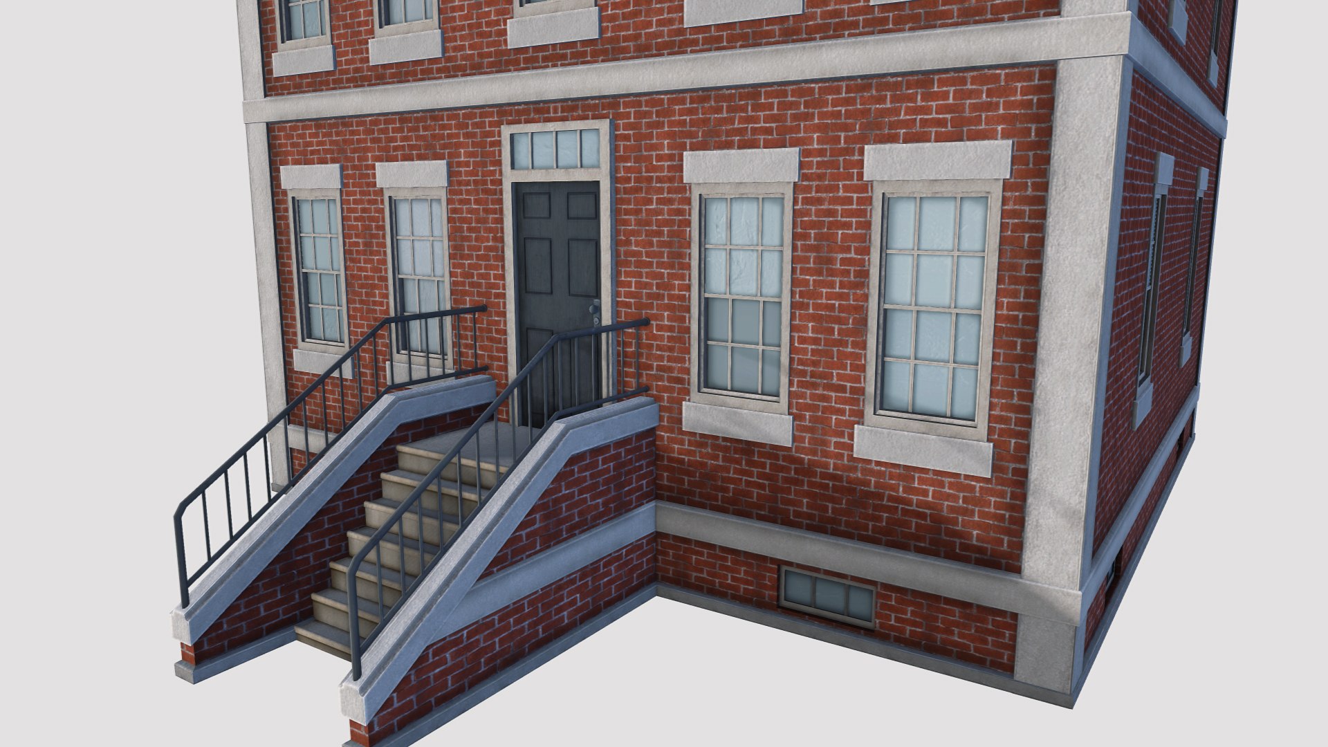 Boston Buildings Pack 01 3d Model