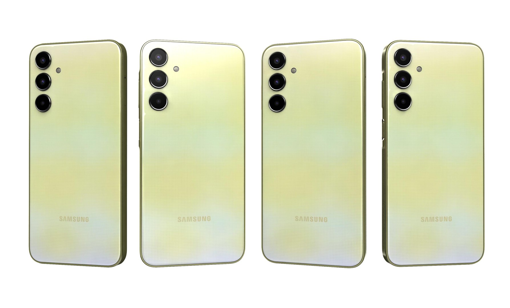 3D Samsung Galaxy A25 All Colors - TurboSquid 2167614