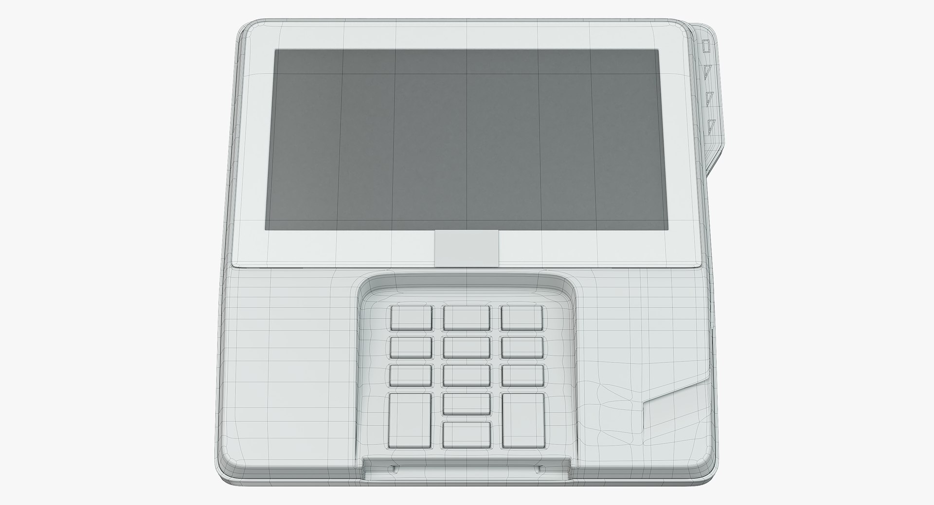 3D Payment Card Terminal - TurboSquid 1452532