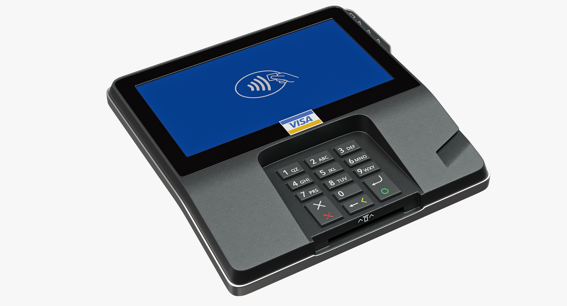 3D Payment Card Terminal - TurboSquid 1452532