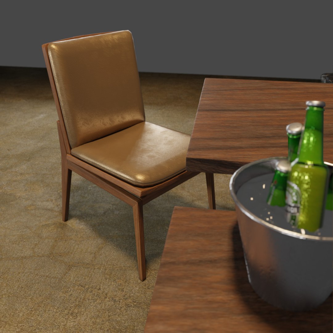 Chair Blender Model - TurboSquid 1590795