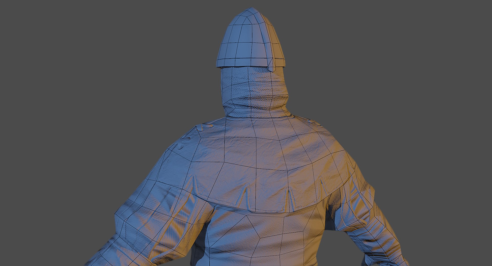 medieval knight 3d model