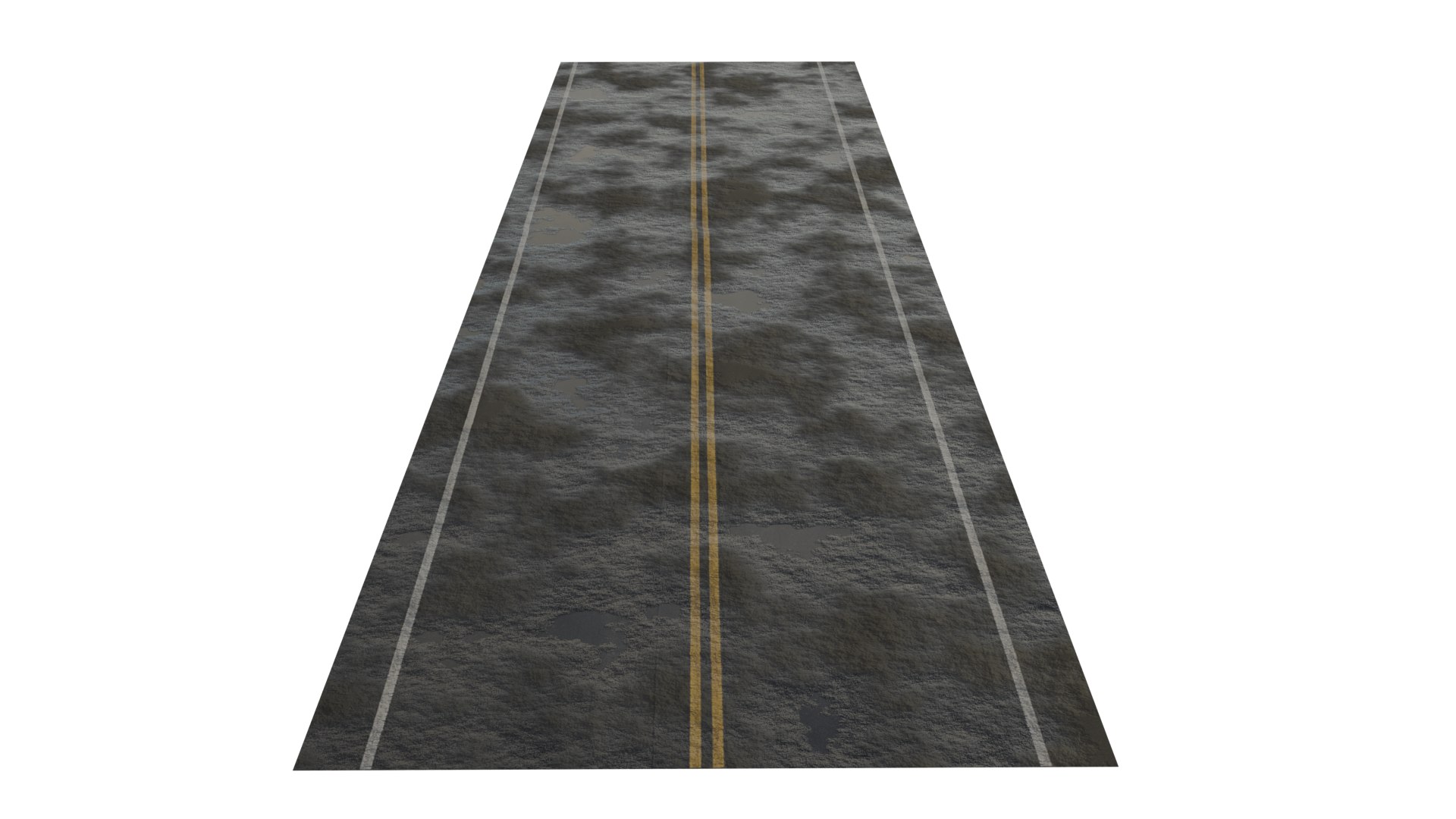 3D GAME Ready ROAD Asset Pack - TurboSquid 2176321