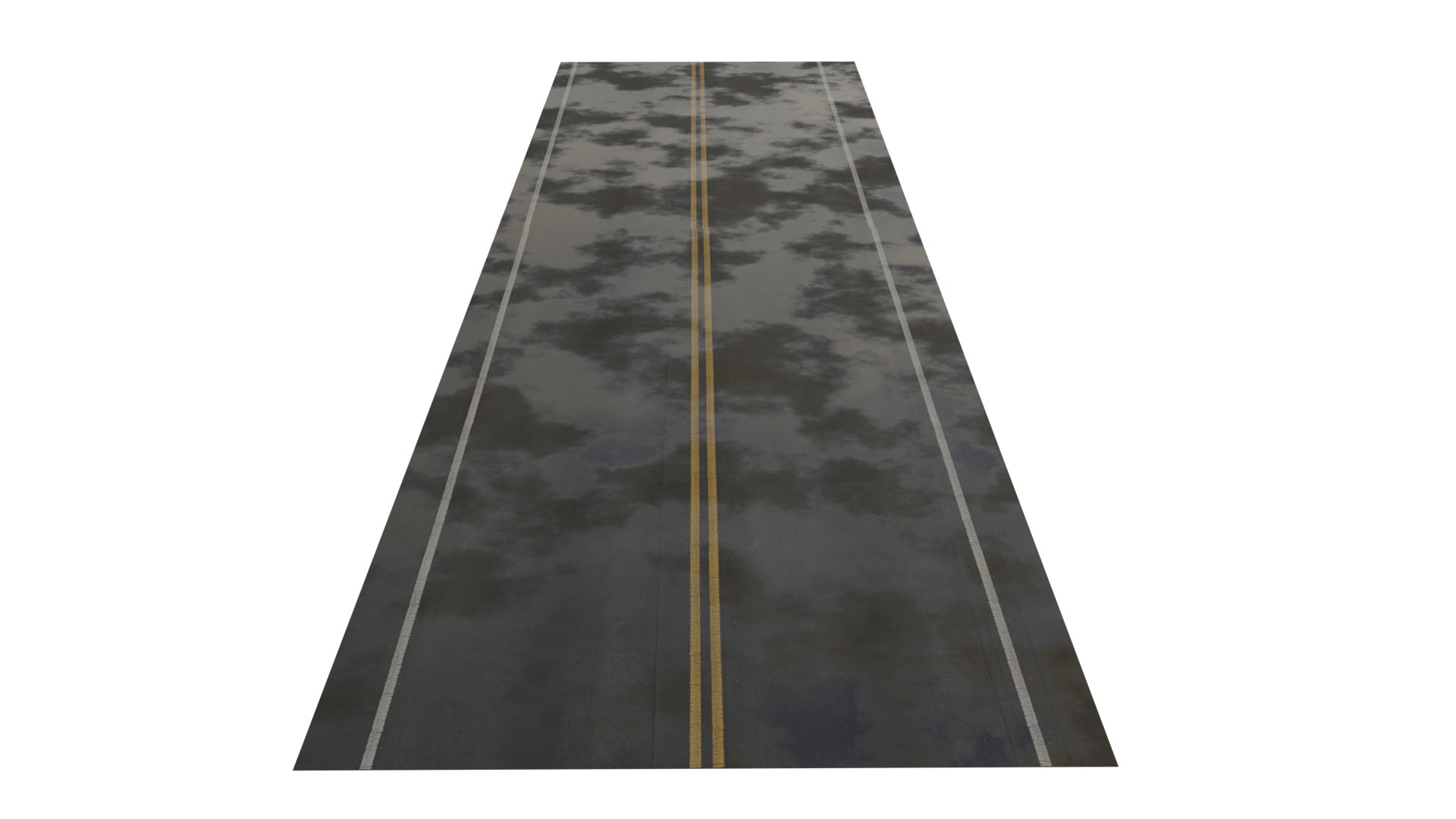 3D GAME Ready ROAD Asset Pack - TurboSquid 2176321