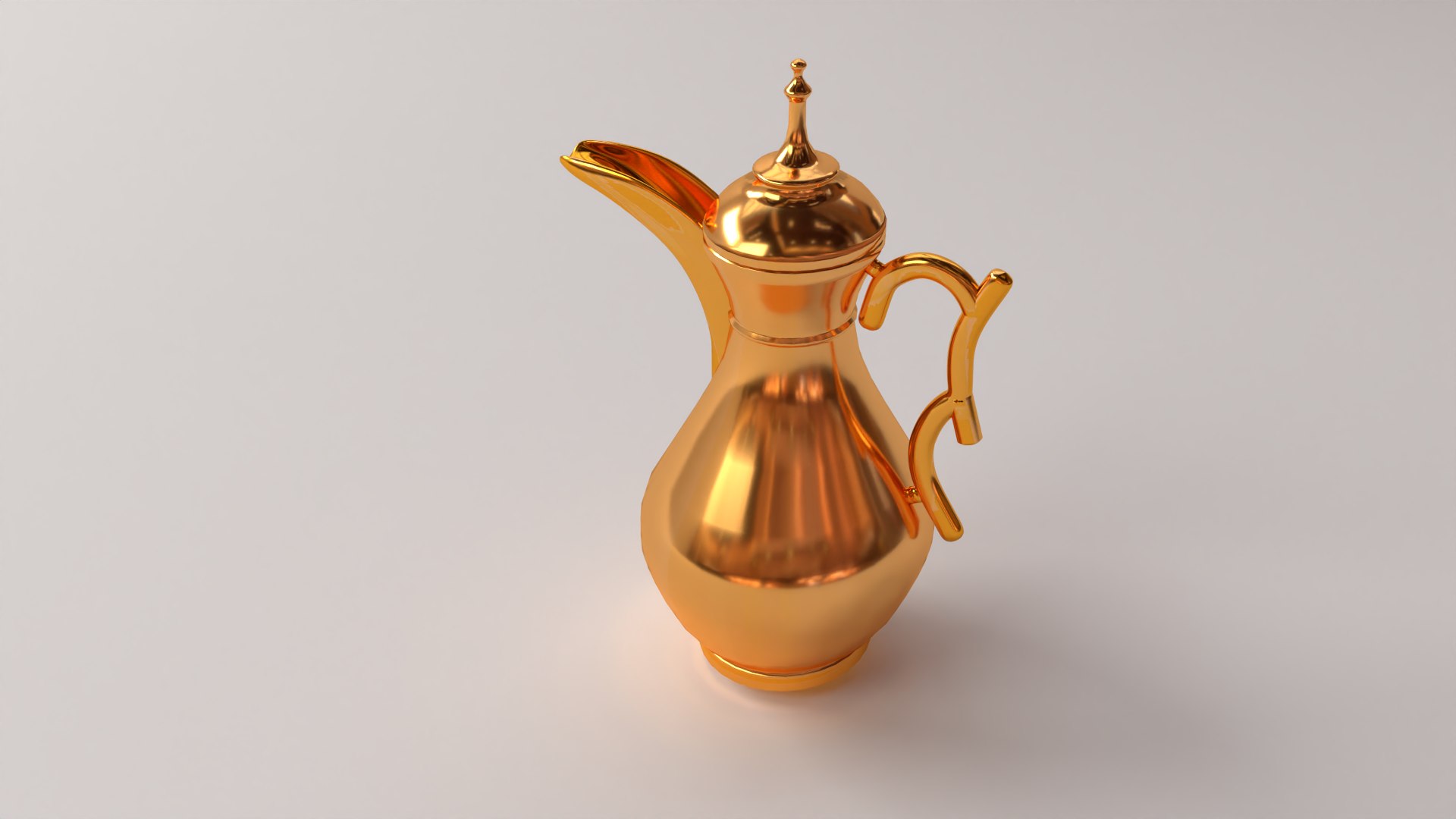 Jug Arabian 3D Model - TurboSquid 2113249