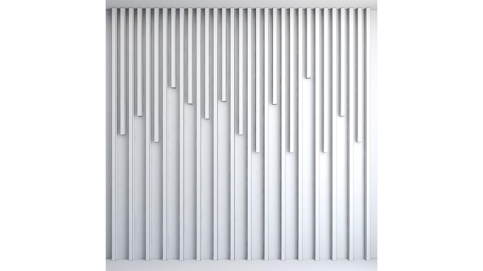 3D Model Fluted Panel 3D With Lighting - TurboSquid 2064694