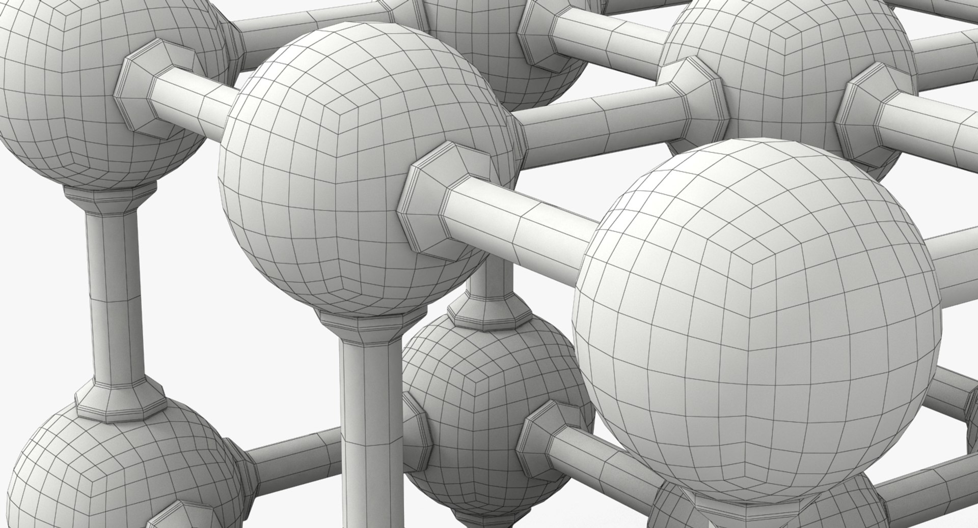 3D Model Molecule 3 - TurboSquid 1381870