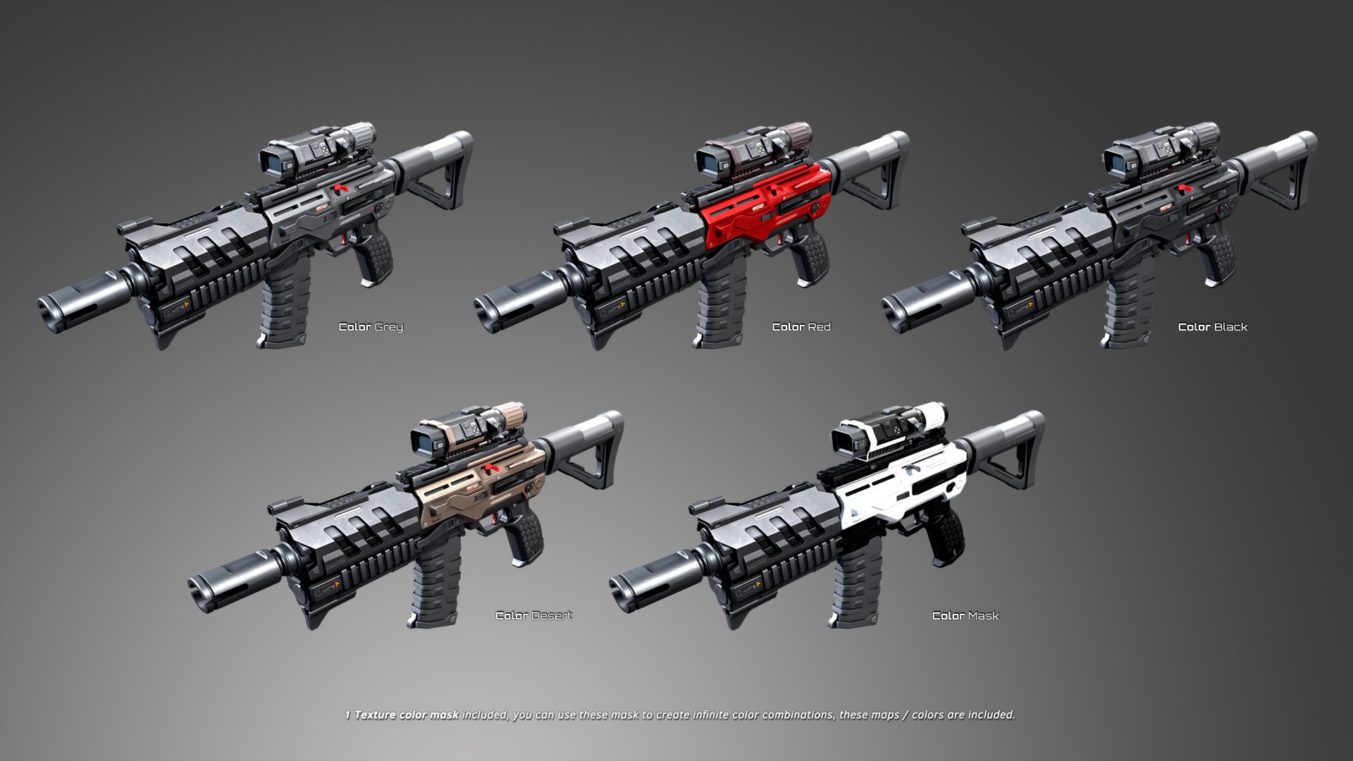3D MMG Modular Machinegun Model - TurboSquid 1881659