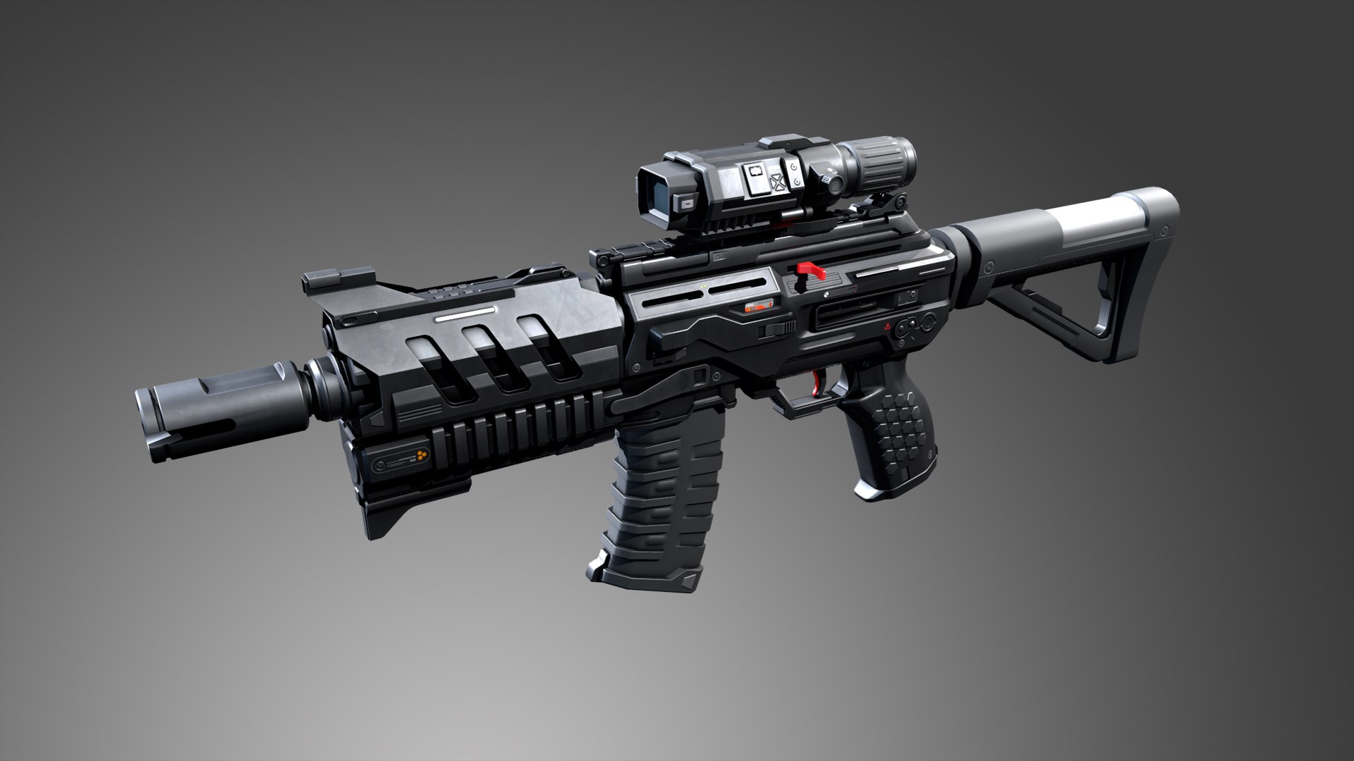 3D MMG Modular Machinegun Model - TurboSquid 1881659