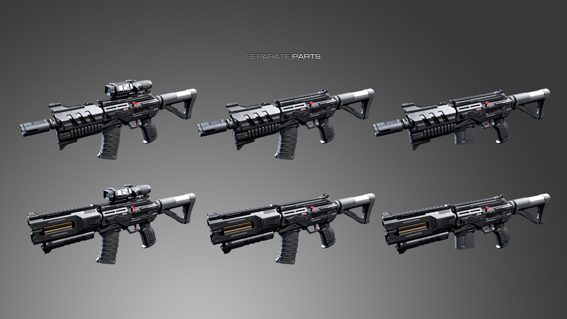 3D MMG Modular Machinegun Model - TurboSquid 1881659