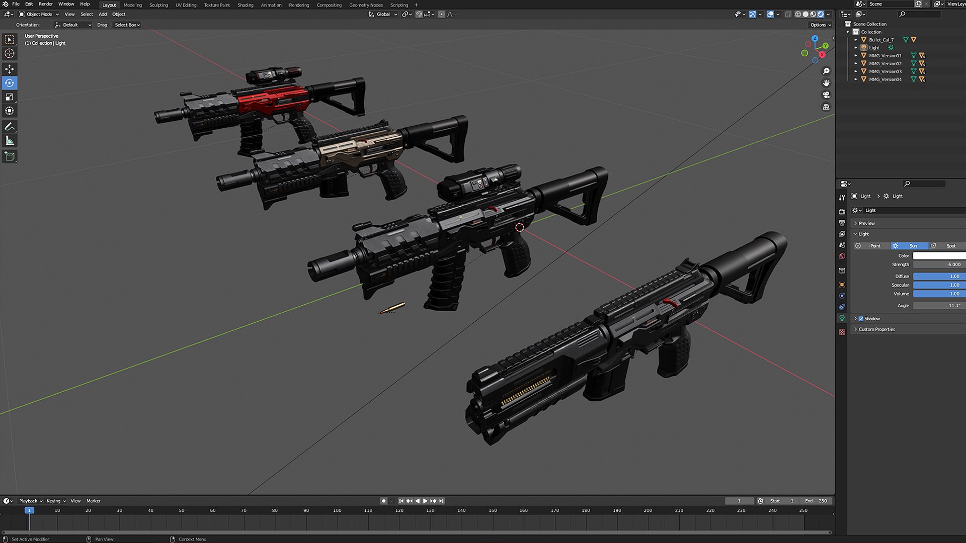 3D MMG Modular Machinegun Model - TurboSquid 1881659