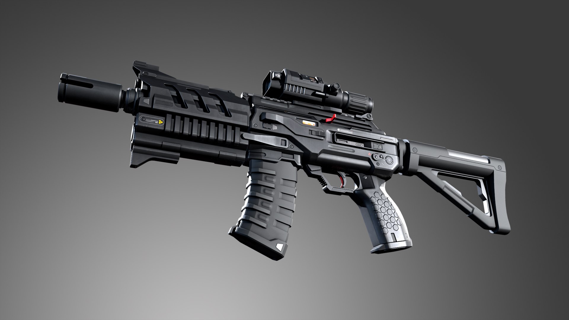 3D MMG Modular Machinegun Model - TurboSquid 1881659