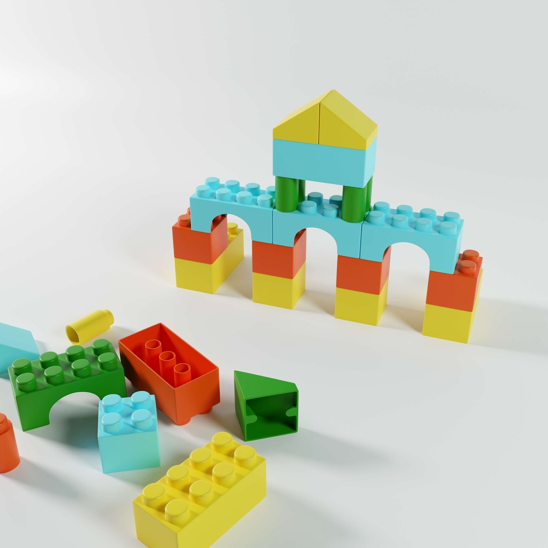 3D Big Toy Blocks Model - TurboSquid 1944893