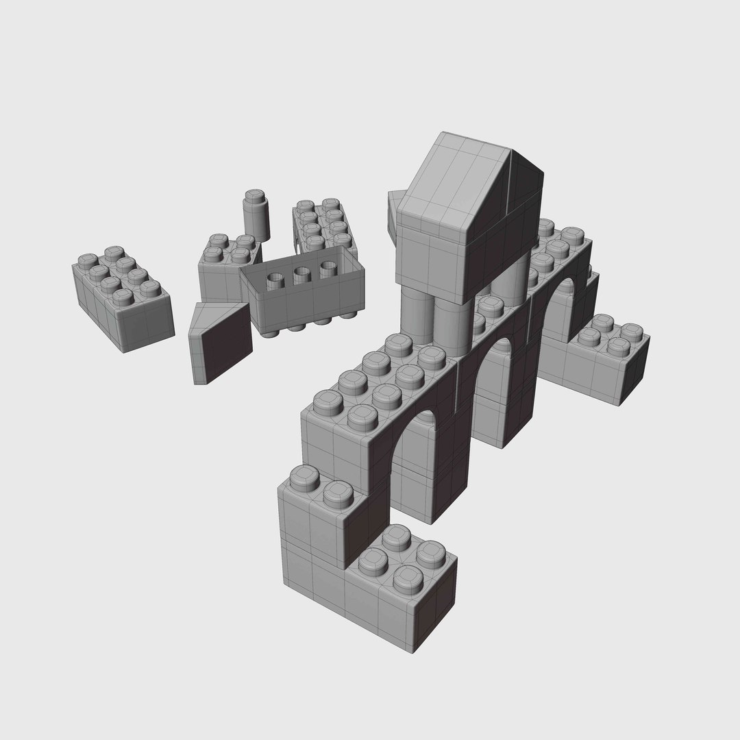 3D Big Toy Blocks Model - TurboSquid 1944893