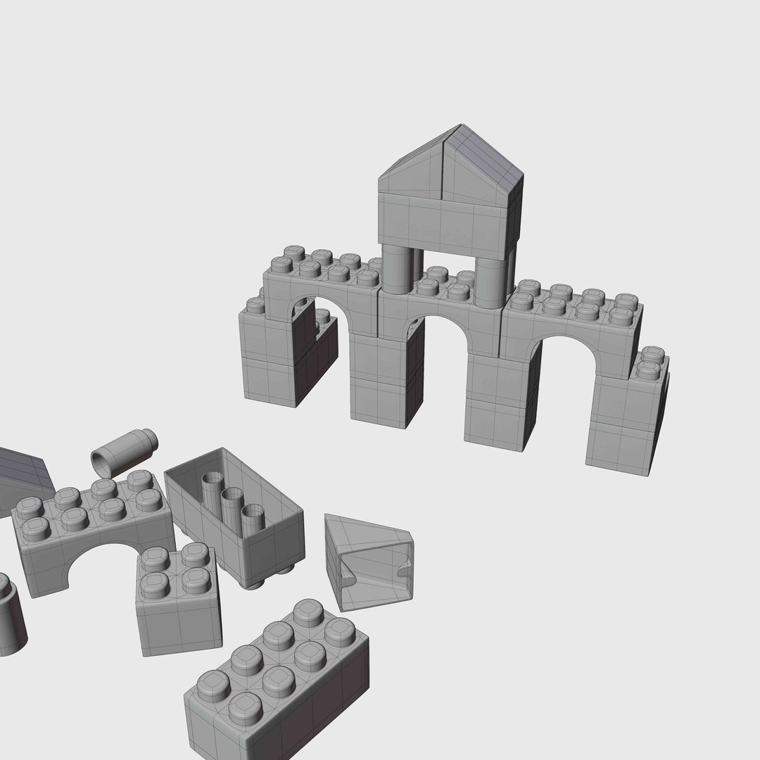 3D Big Toy Blocks Model - TurboSquid 1944893