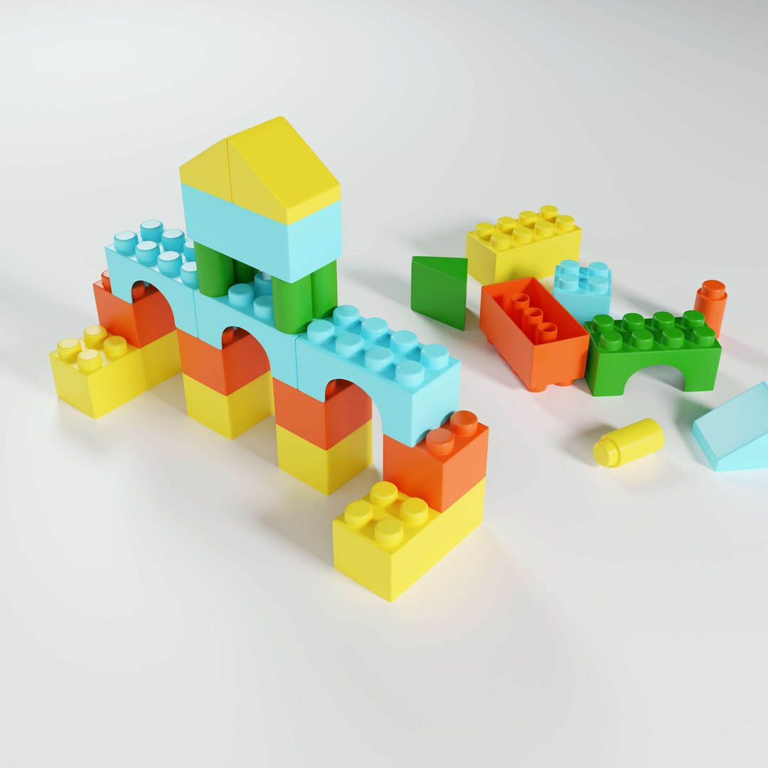 3D Big Toy Blocks Model - TurboSquid 1944893