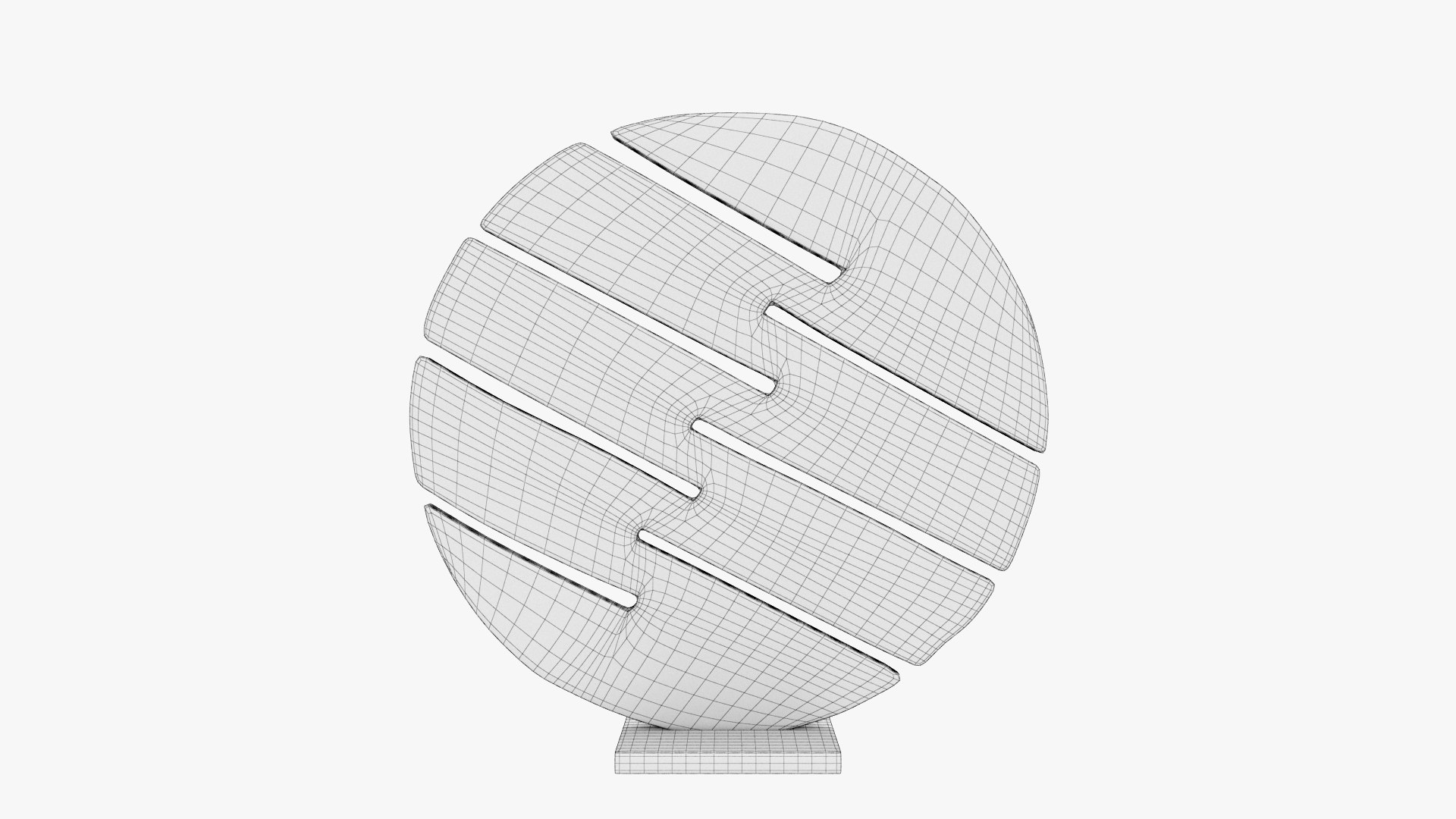 Sculpture Maze Disc 3D Model - TurboSquid 2101287