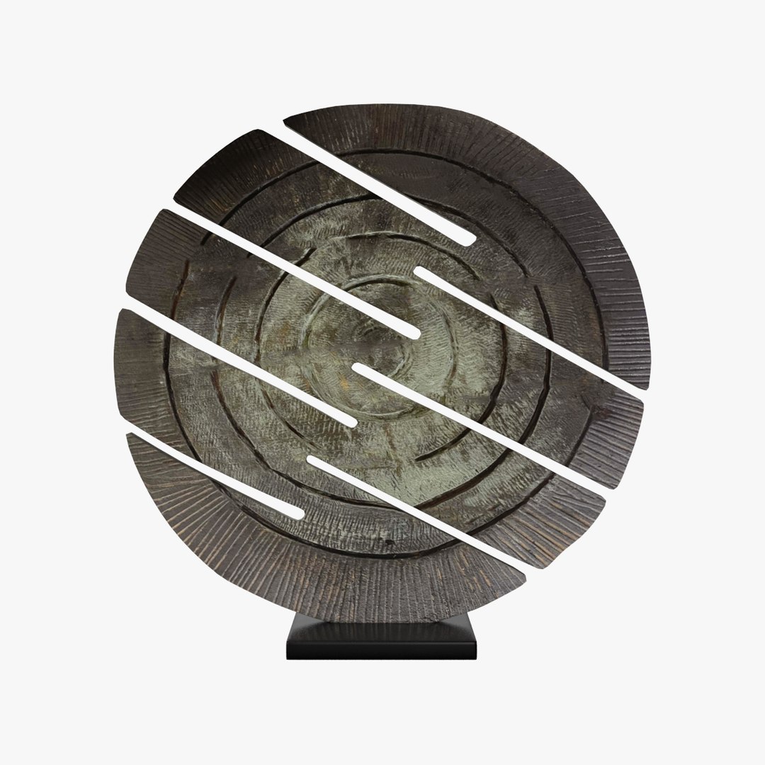 Sculpture Maze Disc 3D model - TurboSquid 2101287