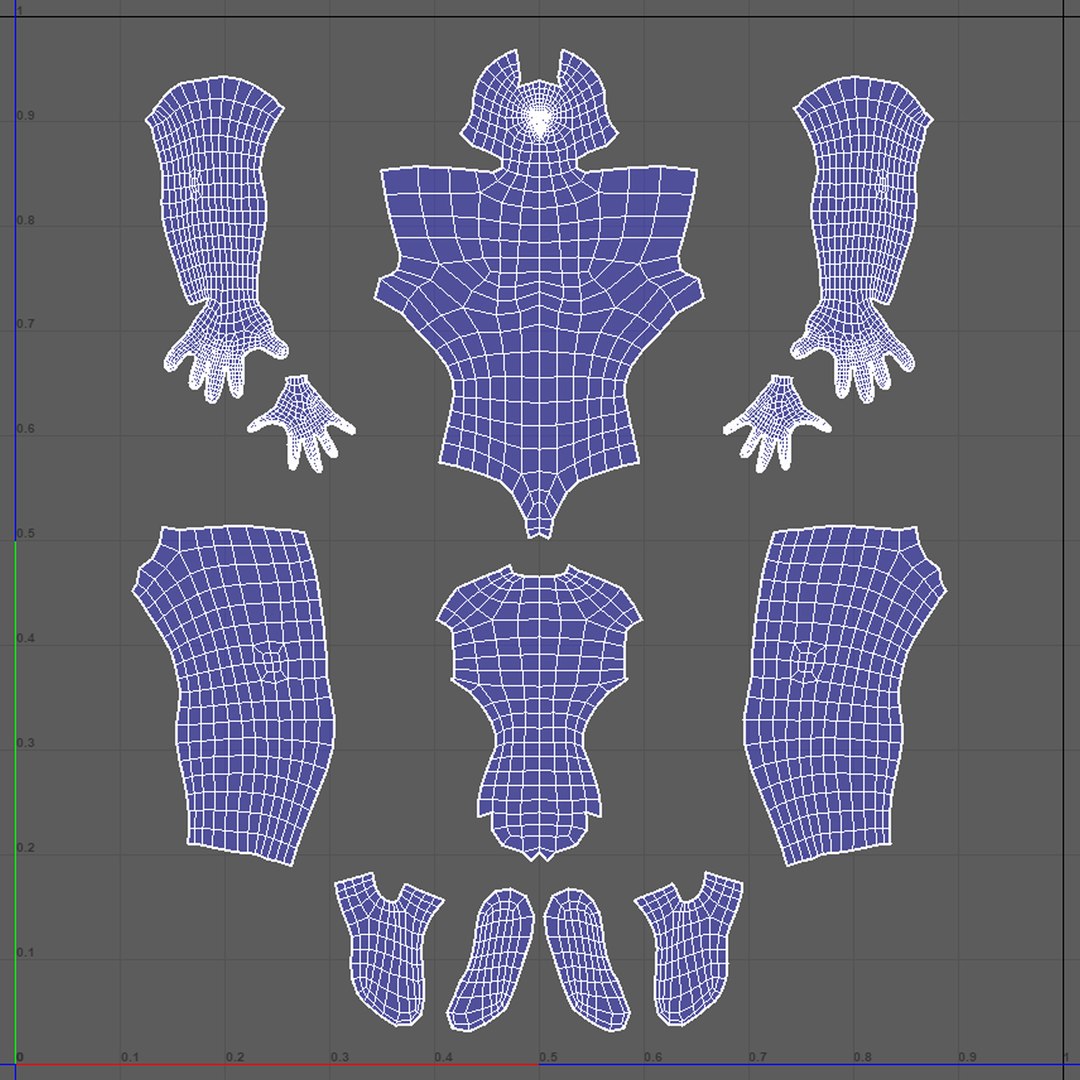 Alien Female Base Mesh 3D Model - TurboSquid 2338955