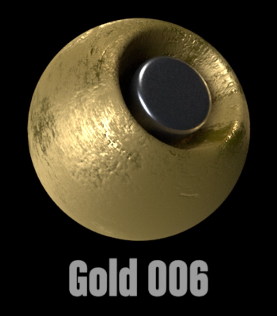 arnold shader metals 1 3d model