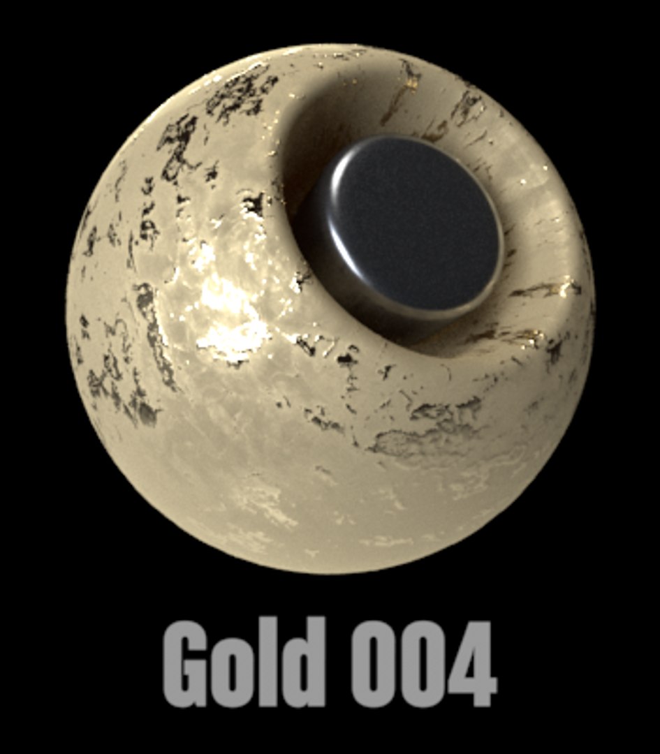 arnold shader metals 1 3d model