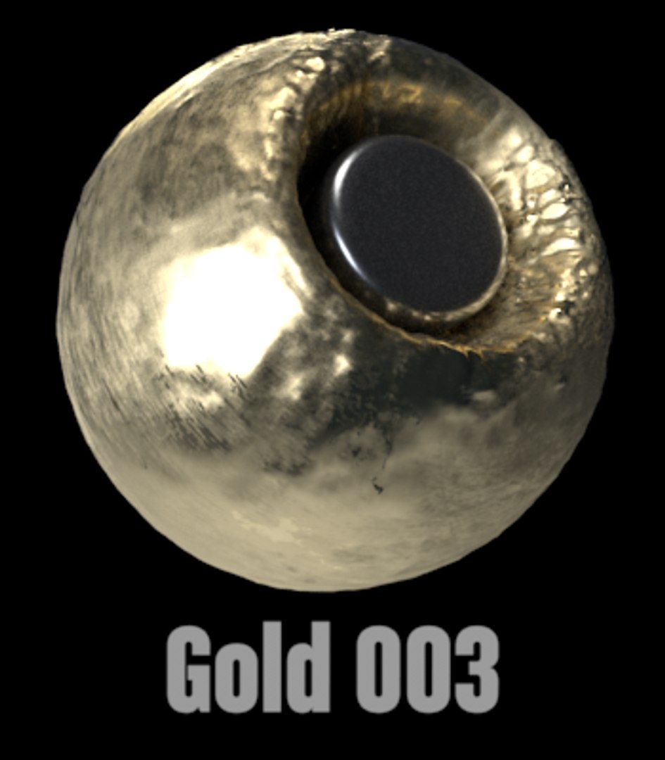 arnold shader metals 1 3d model