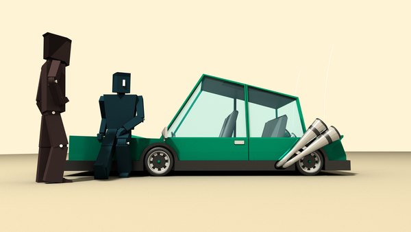Vehicle characters 3D model - TurboSquid 1679126