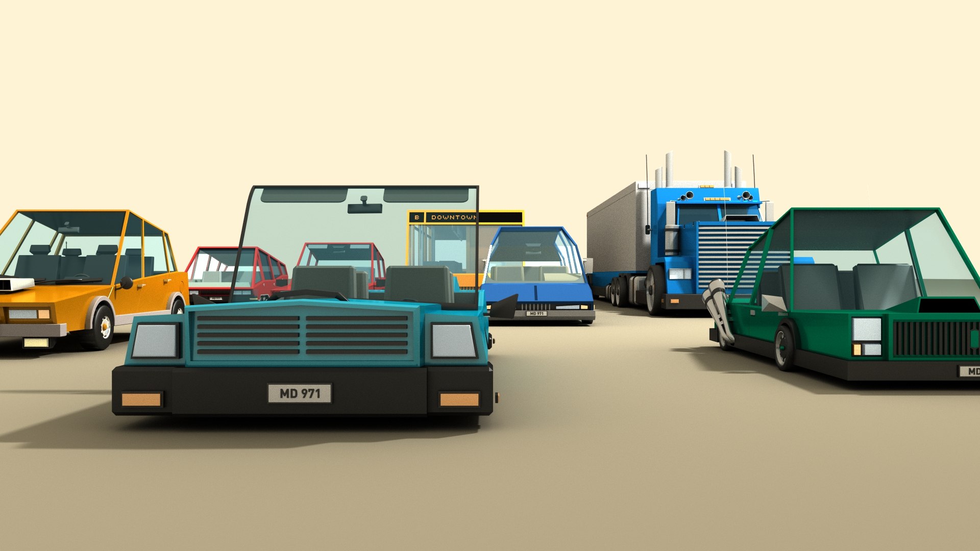 Vehicle Characters 3D Model - TurboSquid 1679126