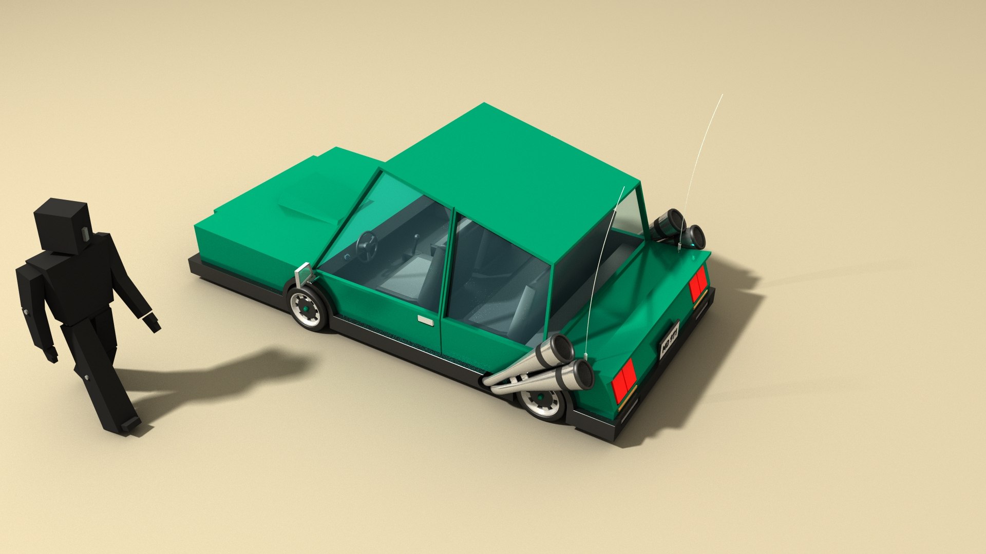 Vehicle Characters 3D Model - TurboSquid 1679126