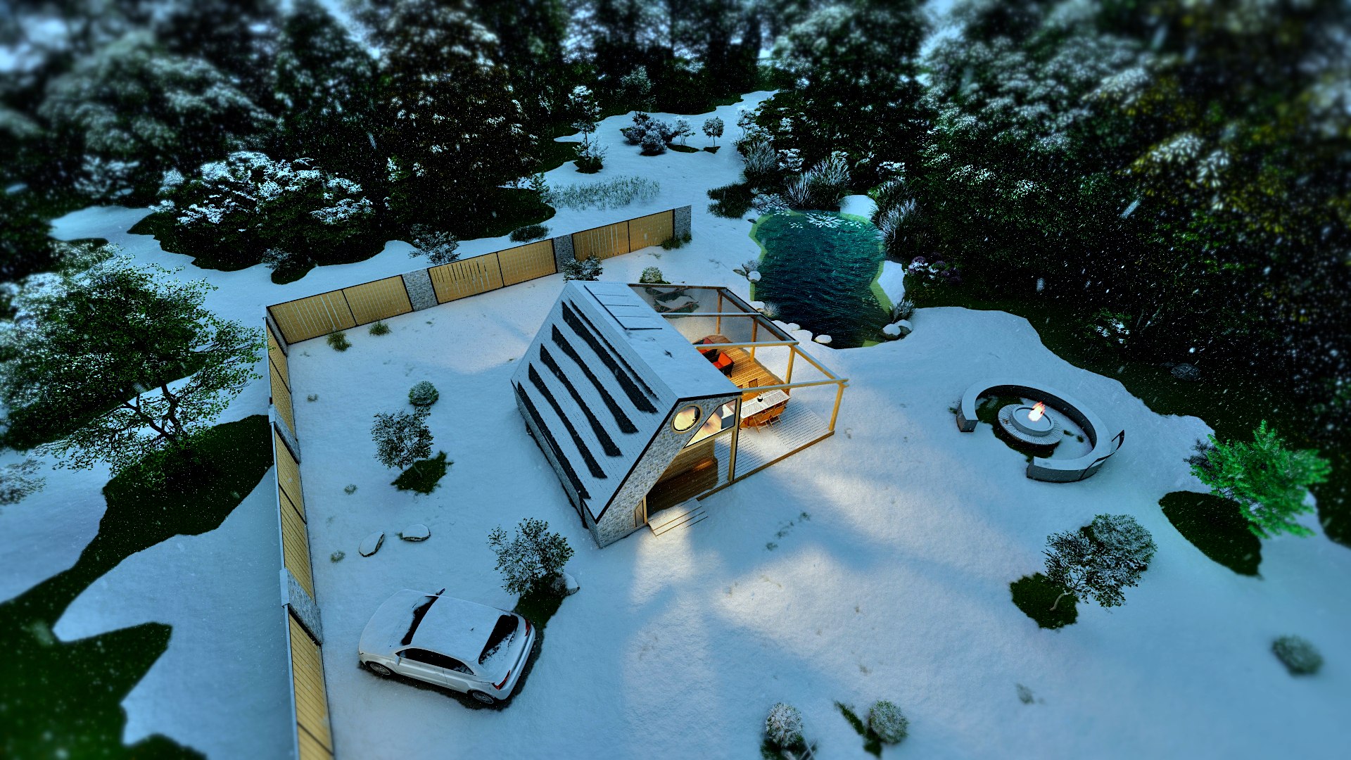 3D Vacation House Cottage Nataly - TurboSquid 1711823
