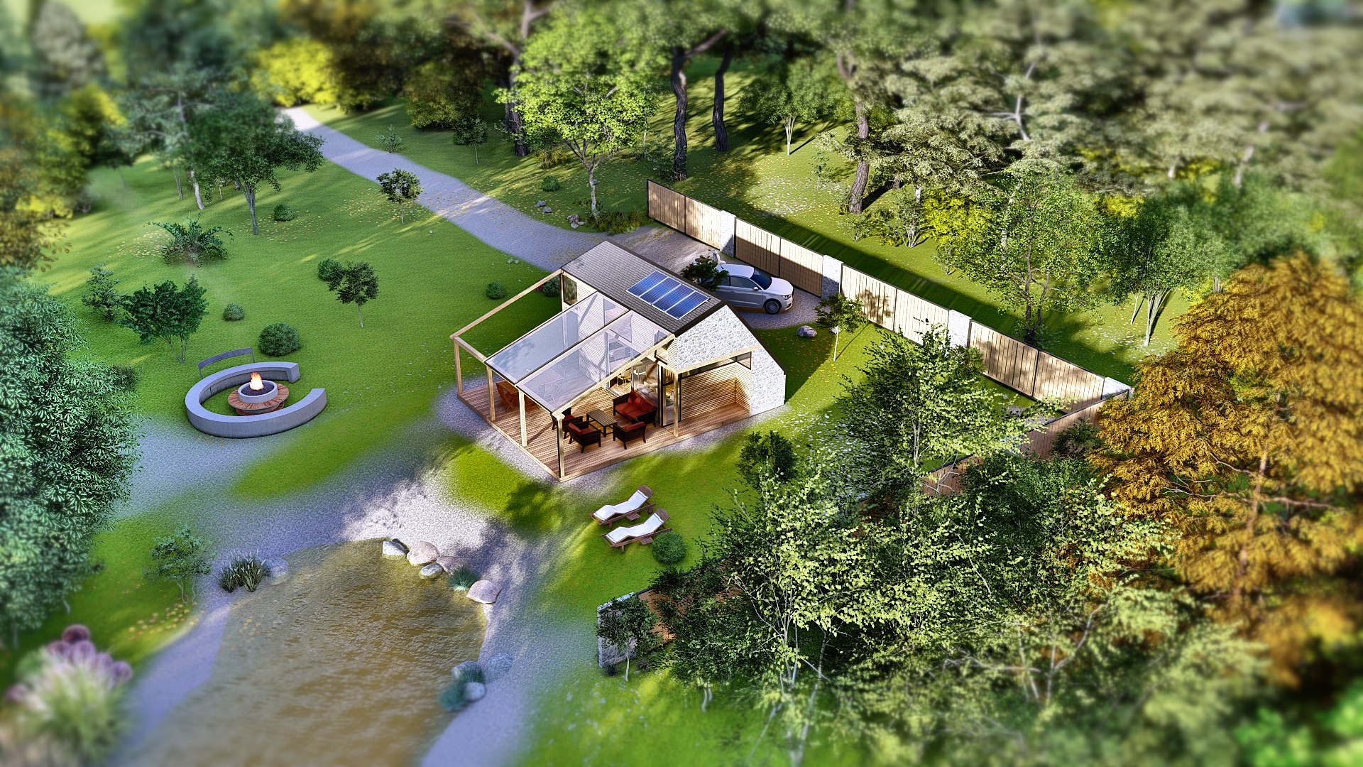 3D Vacation House Cottage Nataly - TurboSquid 1711823