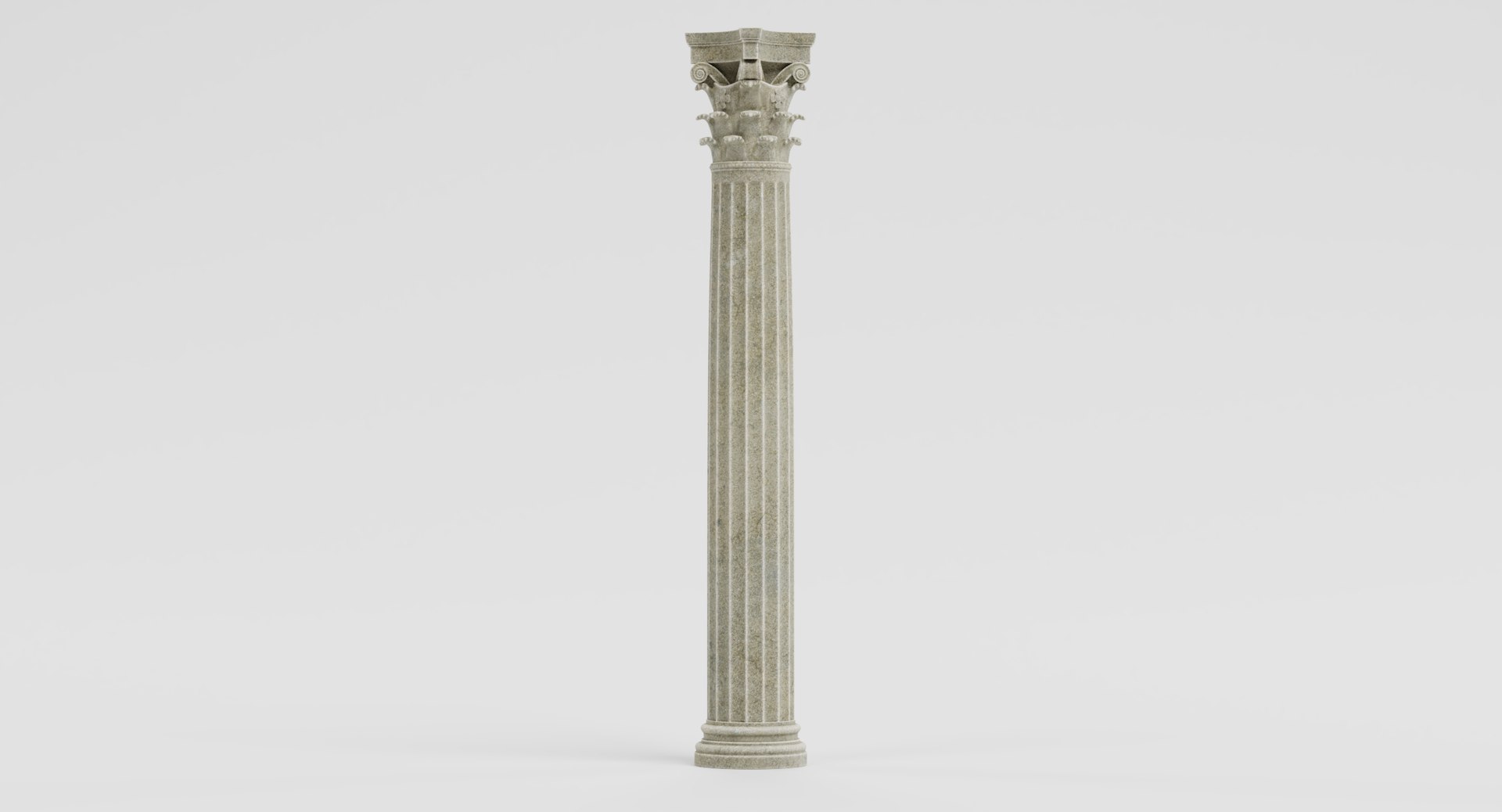 Corinthian Column 3D Model - TurboSquid 1379972