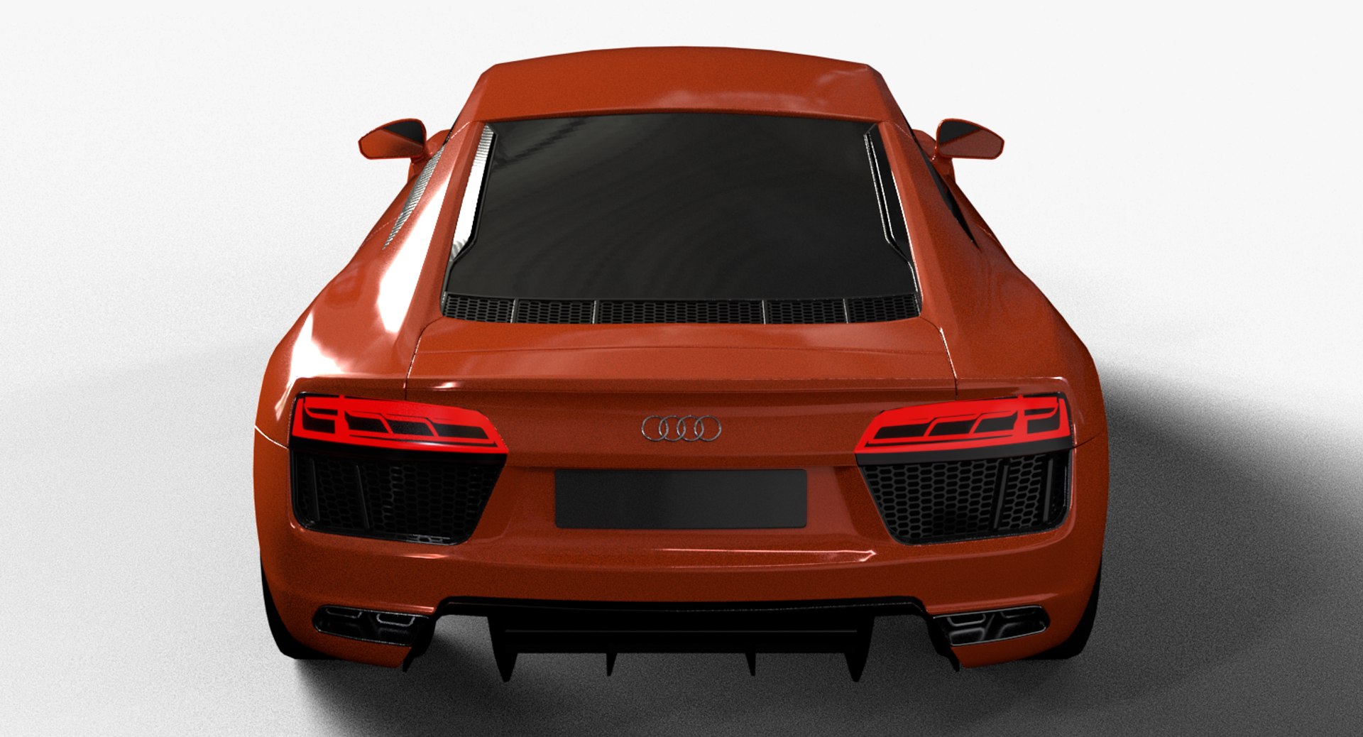 3D Audi R8 V10 2016 Model - TurboSquid 1413886