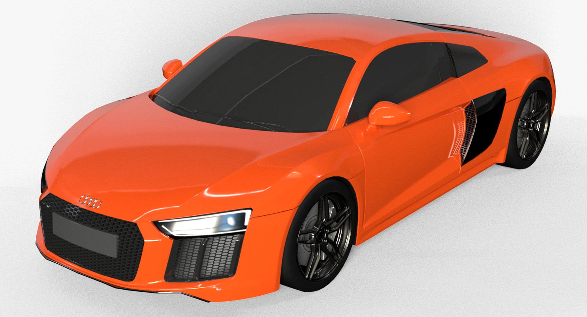 3D Audi R8 V10 2016 Model - TurboSquid 1413886