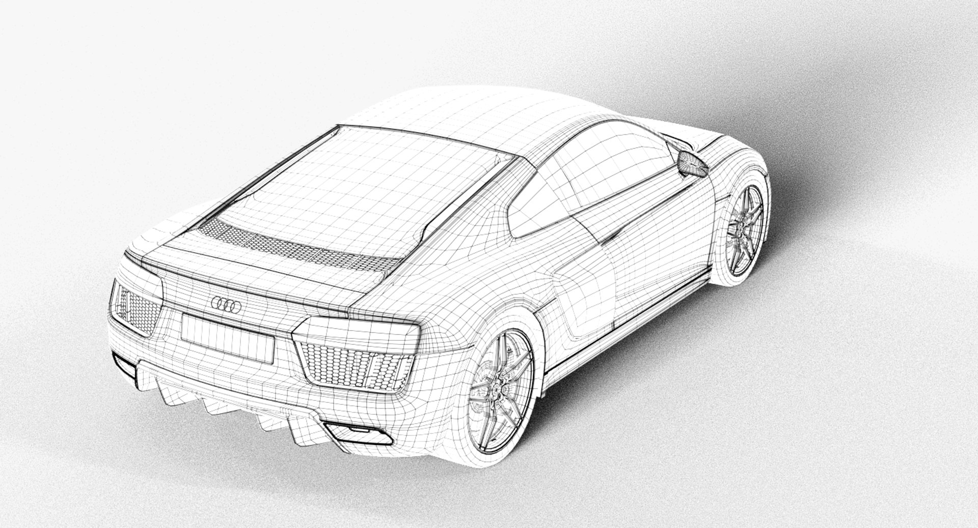 3D Audi R8 V10 2016 Model - TurboSquid 1413886
