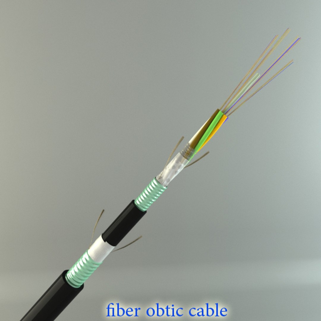 3ds Max Cable Fiber Optic