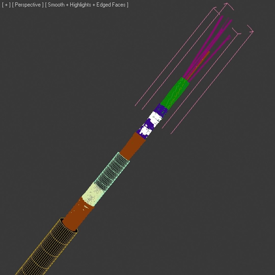 3ds Max Cable Fiber Optic