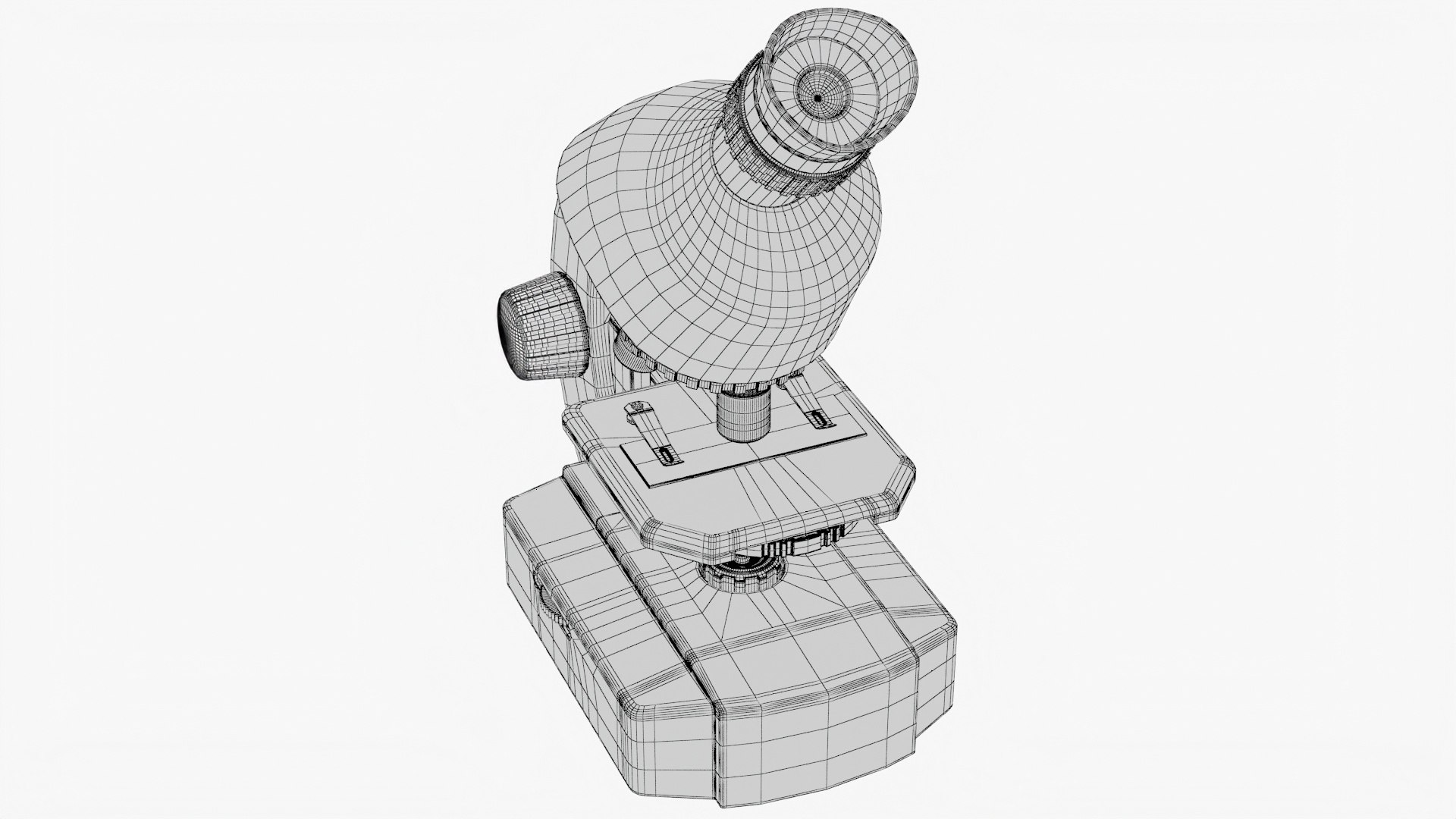 Microscope 01 3D Model - TurboSquid 2218472
